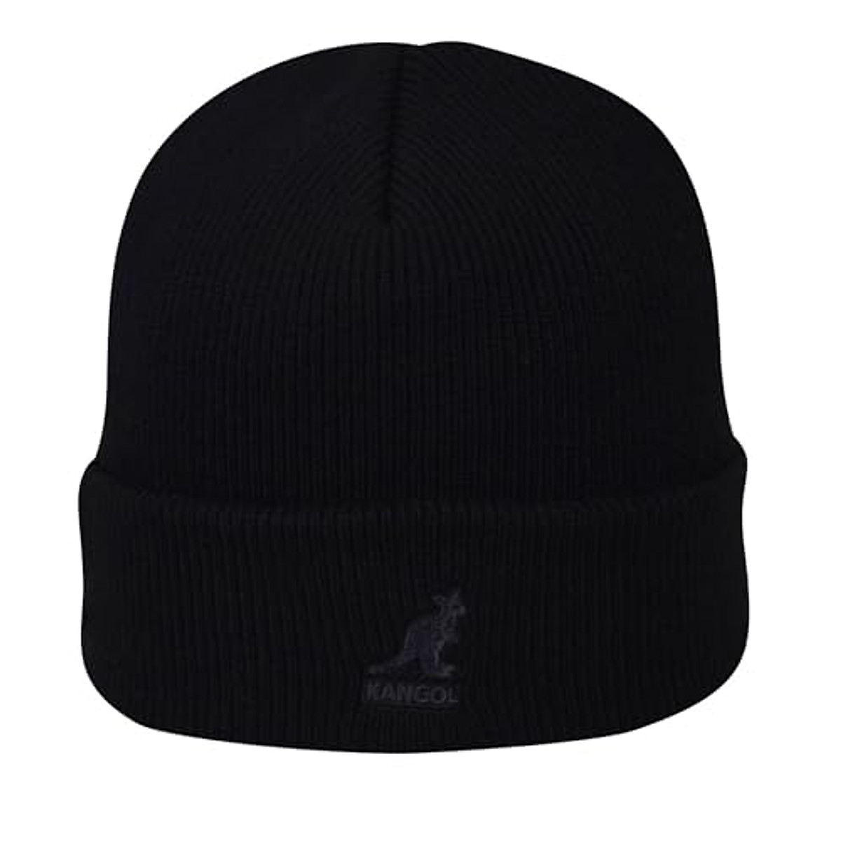 Kangol Acrylic Cuff Pull On - Black/Black/1SFM Black/Black, One Size