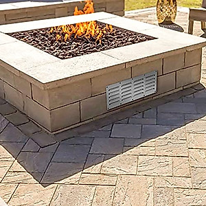 Stanbroil Stainless Steel Venting Panel for Grill Accessory, 15" by 6-1/2"