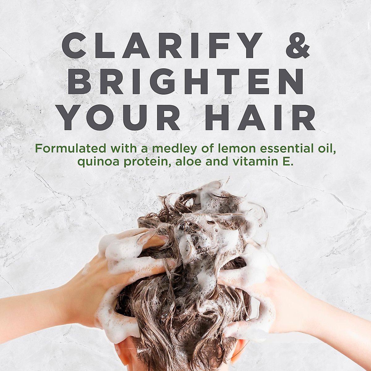 Avalon Organics Clarifying Lemon Shampoo, 11 oz. (Pack of 2)