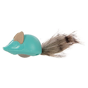 SmartyKat Instincts Sneaky Slider Rolling Interactive Cat Toy - Blue, One Size