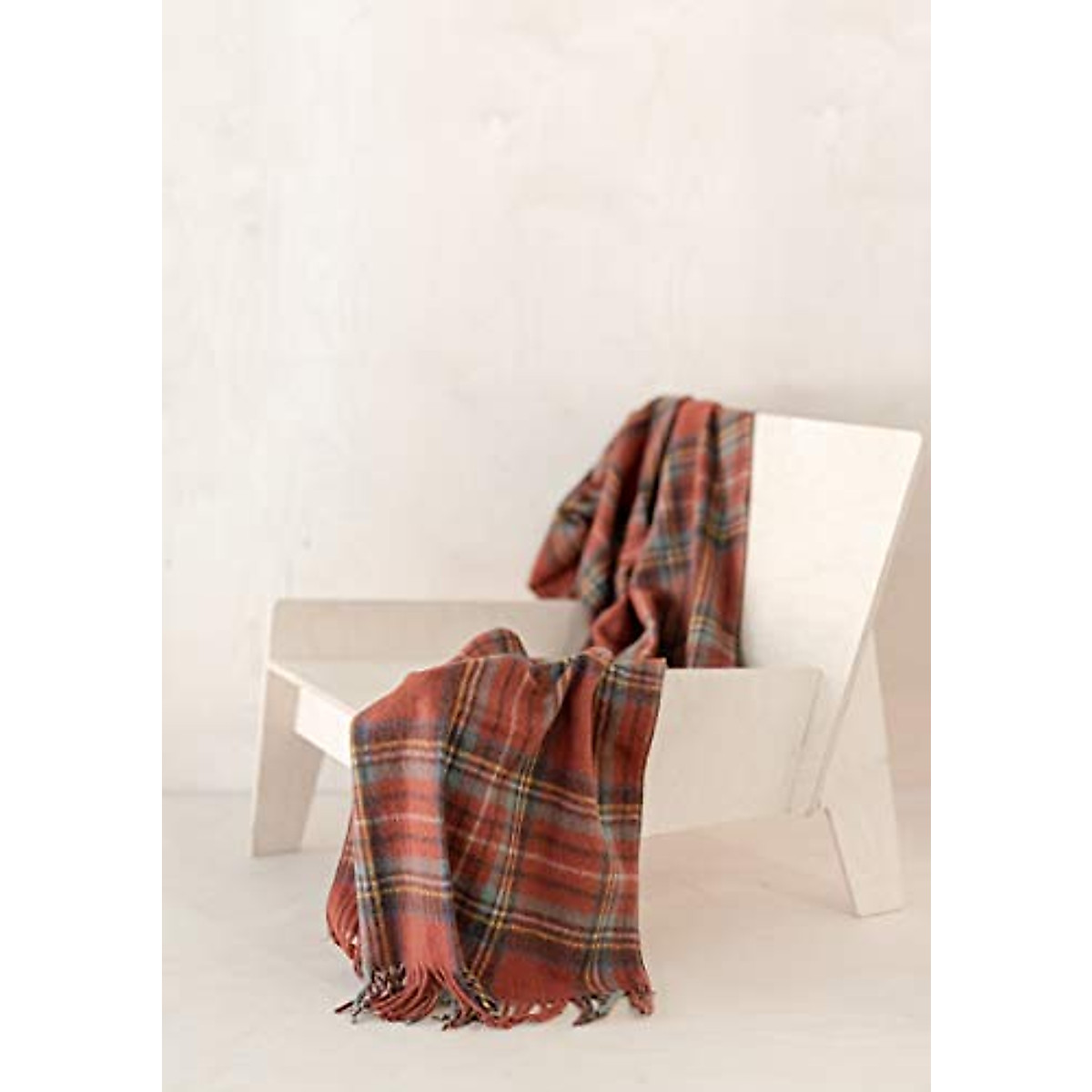 The Tartan Blanket Co. Recycled Wool Knee Blanket in Stewart Royal Antique Tartan (28" x 65")