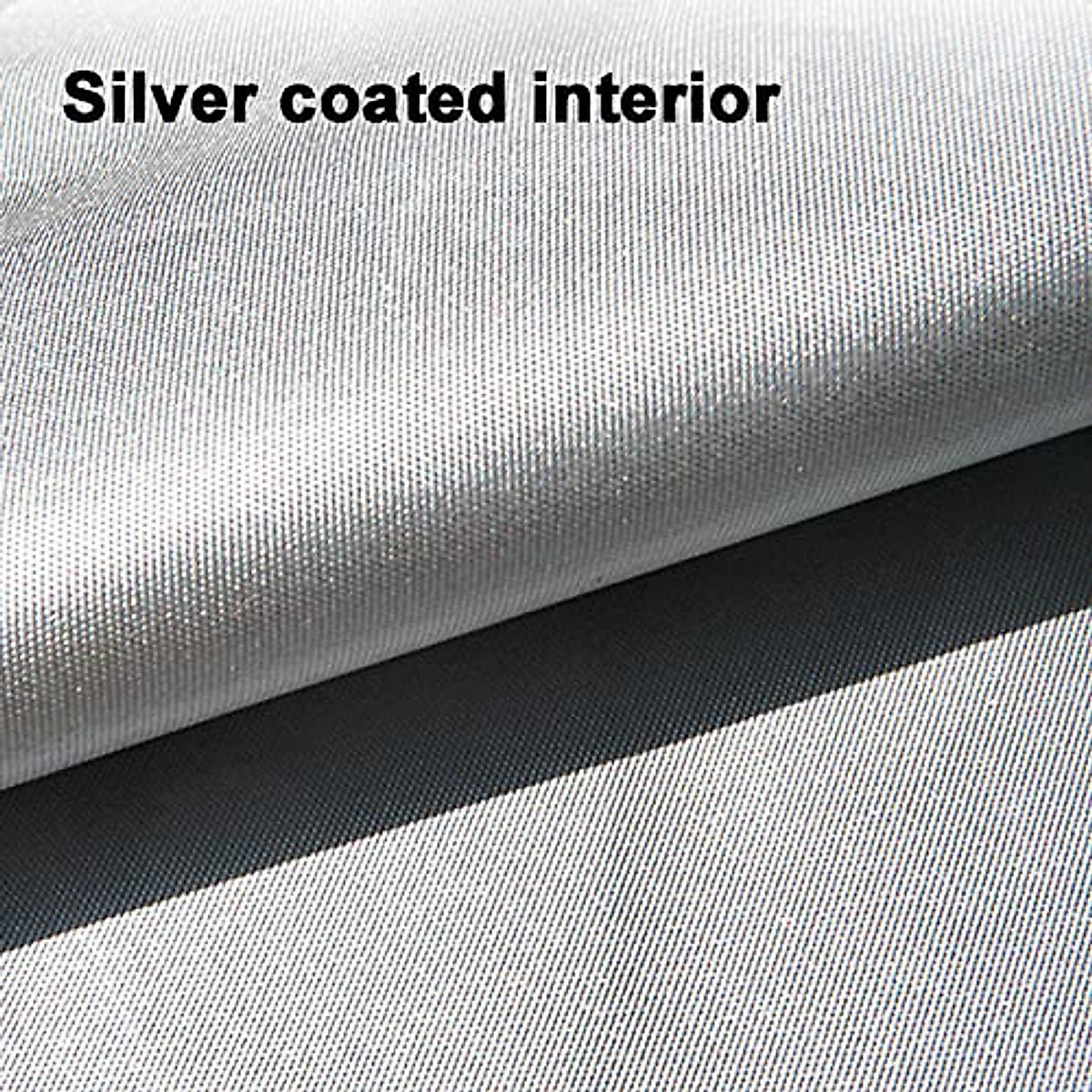 Swing Canopy Replacement, 3 Seater Patio Swing Cover Waterproof Replaceable Swing Canopy,Swing Ceiling Replacement Cover,210D Silver-Coated Oxford Fabric