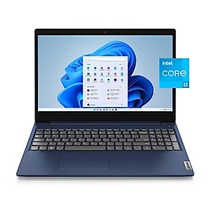 Lenovo IdeaPad 3 81X8 Laptop 2022 15.6” FHD 1920 x 1080 Display Intel Core i3-1115G4, 2-core, Intel UHD Graphics, 12GB DDR4, 512GB SSD, Fingerprint, Wi-Fi 5, Bluetooth 5, Windows 11 Pro