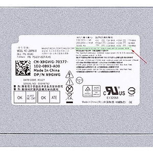 Li-Sun L300PM-00 300W Power Supply Compatible with Dell Optiplex 7010 9010/ Inspiron 3847 519 530 537 540 541 545 560 580 620 660/ Studio 540 545/ Precision T1500 T6100 T1650/ Vostro 201 230 260 270