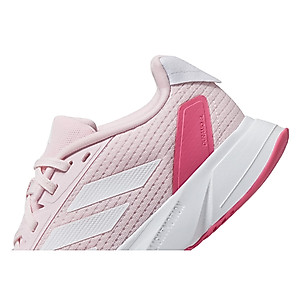 adidas Duramo SL Sneaker, Clear Pink/White/Pink Fusion, 11.5 US Unisex little kid