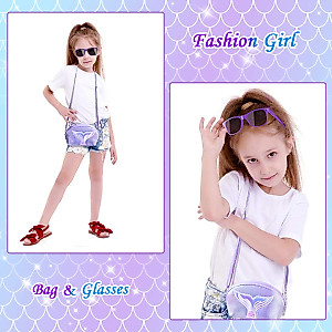 Easter Basket Stuffers for Kids ,Pretend Kids Makeup Kits for Girls Mermaid Princess Play Toy Makeup Set for Toddler Girls , Gifts Toys for Kids Toddler