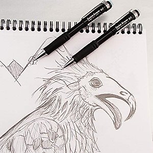 Pentel® Twist-Erase® III Mechanical Pencils, 0.7mm, Assorted Barrel Colors, Pack Of 2 Pencils