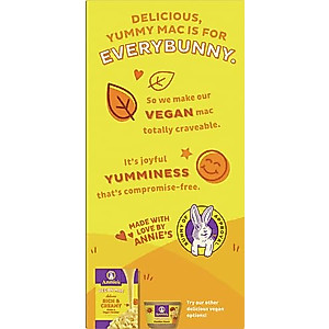 Annie's Organic Vegan Mac, Shells and Sweet Potato Pumpkin, 6 oz