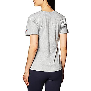 Champion Women's T-Shirt, Classic Cotton-Blend T-Shirt, Crewneck Tee, Jersey T-Shirt