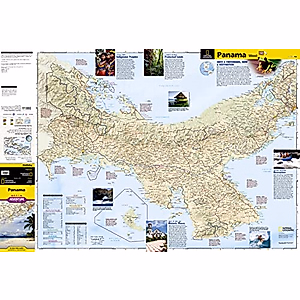Panama Map (National Geographic Adventure Map, 3101)