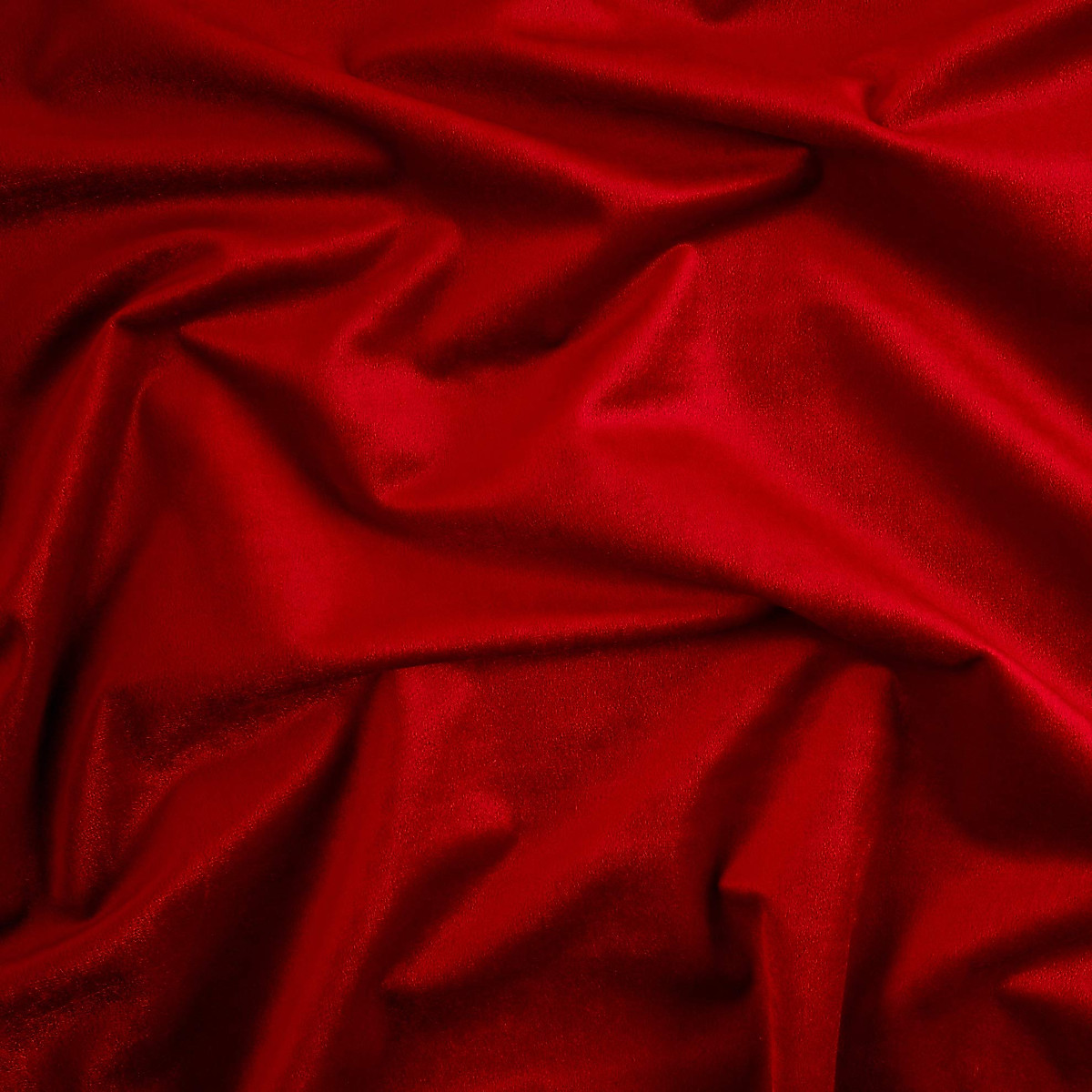 Royal Velvet Red, Fabric by the Yard