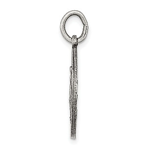 IceCarats 925 Sterling Silver Vintage Our Lady Of Miraculous Medal Blessed Virgin Mary Necklace Charm Pendant Religious Fine Jewelry For Women Gifts For Her