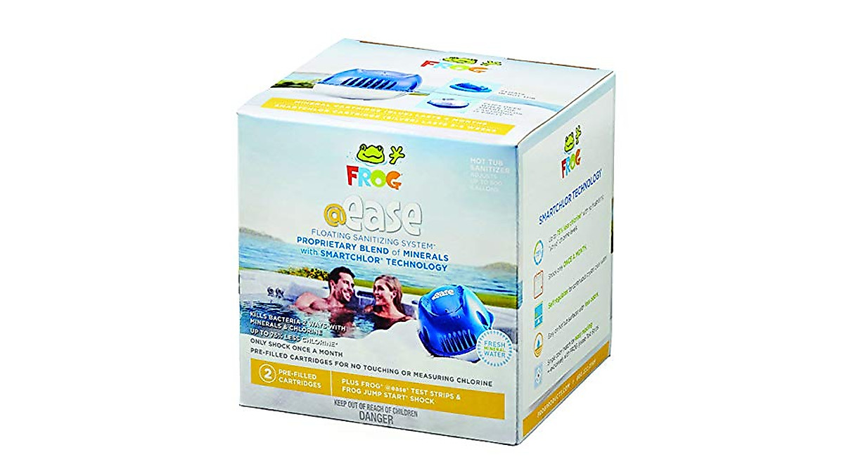 FROG @Ease Floating Hot Tub Sanitizer - Easy & Self-Regulating System