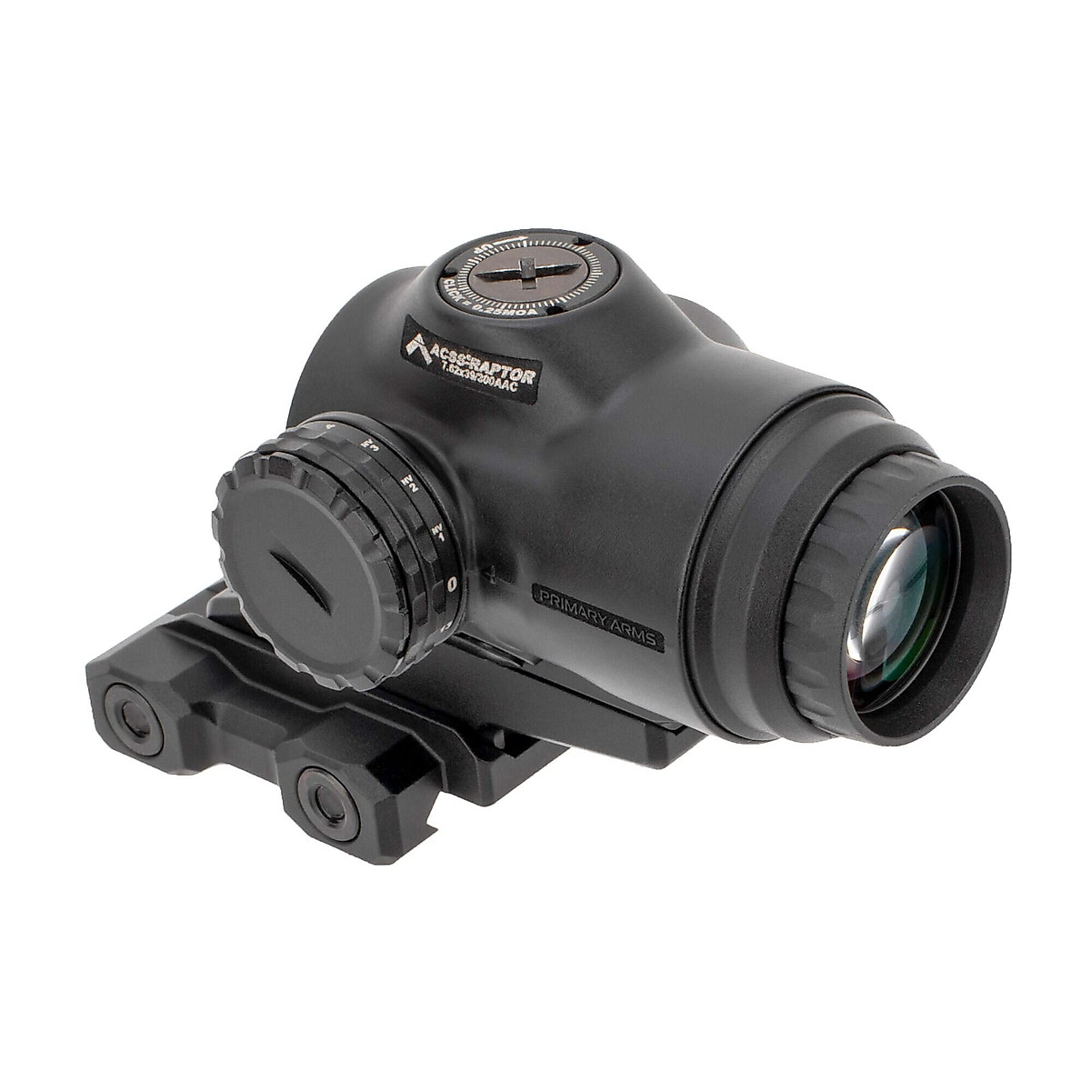 Primary Arms SLX 3X MicroPrism with Red Illuminated ACSS Raptor 7.62/300BO Reticle - Yard
