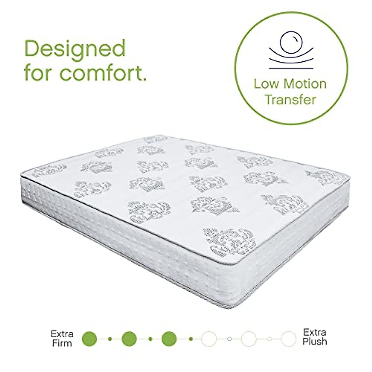 Classic Brands Decker Memory Foam and Innerspring Hybrid 10-Inch Mattress | Bed-in-a-Box Twin XL