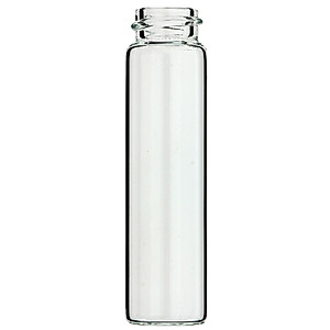 Aura Variety 6-PACK 6 DRAM 22 ml Clear Glass Vials with Phenolic Screw Caps (Oils Perfumes Spices Gold Prospecting Hobby Craft)