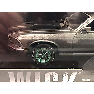 Greenlight 86540 1: 43 John Wick (2014) - 1969 Ford Mustang Boss 429 Die-cast Vehicle, Multicolor