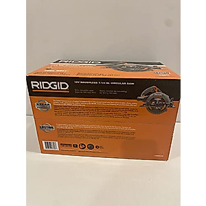 18V Brushless Cordless 7-1/4 in. Circular Saw, Black, Grey, Orange