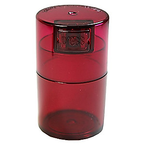 Vitavac - 5g to 20 grams Vacuum Sealed Container - Red Tint