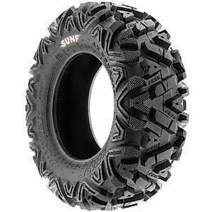 SunF 27x9-14 ATV UTV 27x9x14 All Terrain Tires 6 PR A033 POWER I - PAIR of 2