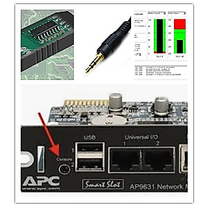 Washinglee 940-0299A USB Console Cable for APC UPS, for AP9630 AP9631 and AP9635 (6 FT/ 1.8M)