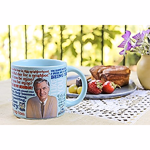 Mister Rogers Heat Changing Mug - Add Coffee or Tea and Mr. Rogers' Jacket Changes to His Sweater - Comes in a Fun Box