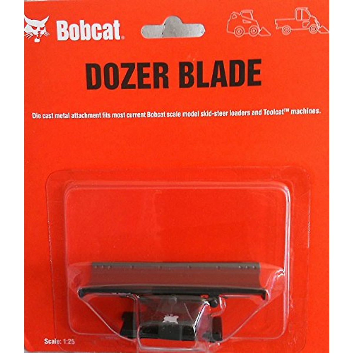 Bobcat Dozer Blade Attachment Die Cast Scale 1:25
