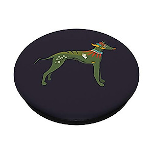 Aztec Hairless Dog Xoloitzcuintli Xolo PopSockets Grip and Stand for Phones and Tablets