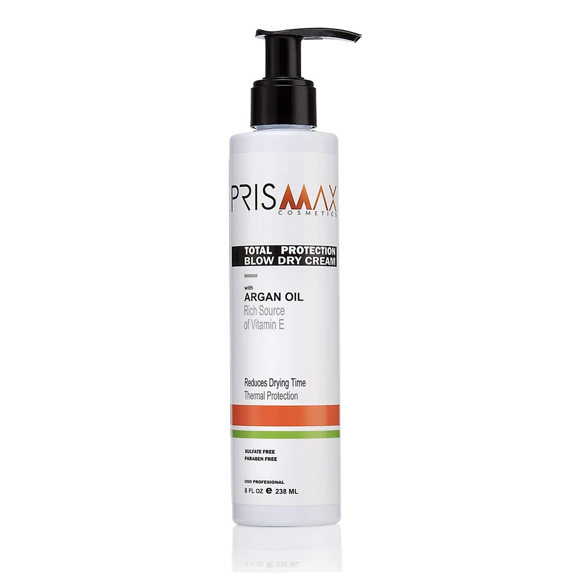 Prismax Total Protection Blow Dry Cream - Leave-in Conditioner - 8oz