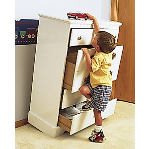 Mommy's Helper Tip Resistant Furniture Safety Brackets