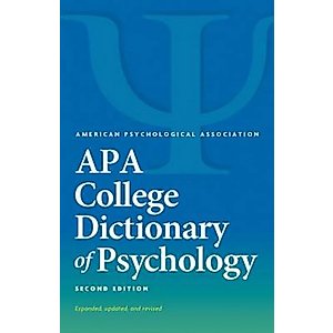 APA College Dictionary of Psychology (APA Reference Books Collection)