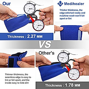 8 Pack CPAP Headgear Strap Covers, Universal and Reusable Strap Covers, Soft-Fleece Strap Pads, Reduce Red Marks, Great Value Kit Supplies by Medihealer