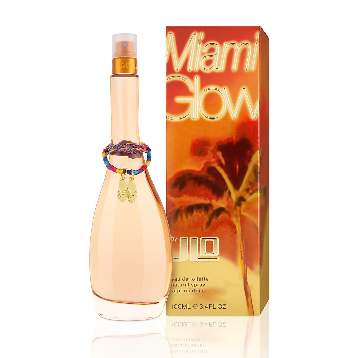 Jennifer Lopez Miami Glow By Jennifer Lopez For Women. Eau De Toilette Spray 3.4 Ounces