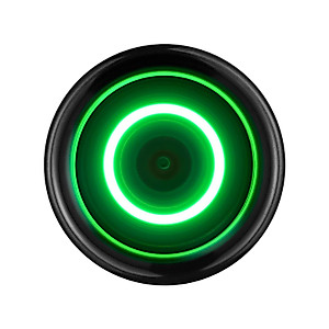 Light Up Yoyo with Extra Battery, MAGICYOYO Y02 Aurora Professional Unresponsive Yoyo with Yoyo Glove, Yoyo Bag, 12 Yoyo Strings - Green Light