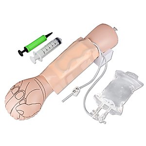 Ultrassist IV & Phlebotomy Practice Kit for Nursing Students, IV Start Kit for Injection Practice, Venipuncture Kit with Latex-Free Veins