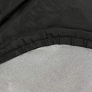 Vikye Swing Canopy Cover Set, Waterproof Swing Cover Seat Top Cover Oxford Cloth Outdoor Rainproof Durable Anti Dust Protector, 74.80 x 51.97 x 5.91 inch(Black)