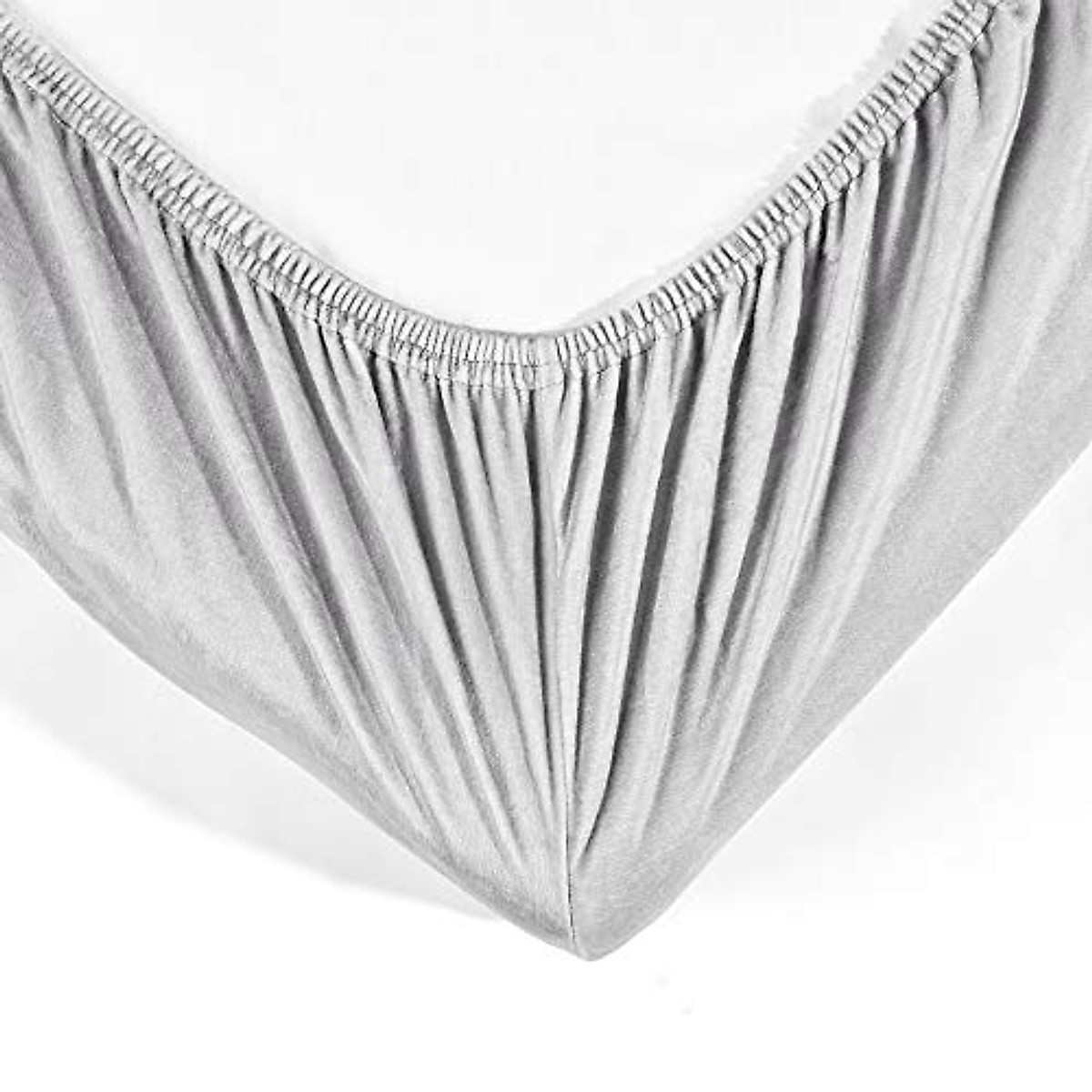 Lush Decor Baby Seaside Micro Mink 2 Pack Fitted Crib Sheet, Blue