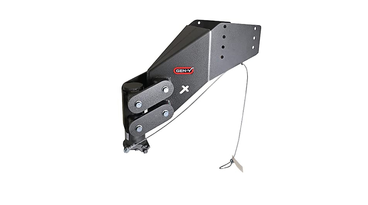 GEN-Y GH-8076AL Torsion-Flex Auto Latch Fifth Wheel for Gooseneck Towing