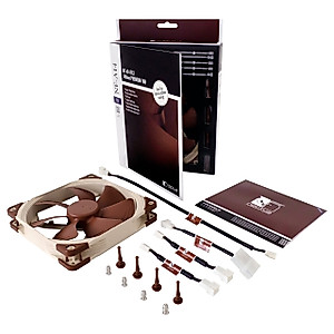 Noctua NF-A14 FLX, Premium Quiet Fan, 3-Pin (140mm, Brown)