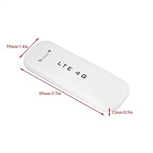 4G LTE USB Network Adapter, Hotspot Router Modem Stick, Plug and Play, Hotspot Sharing Function, Small Memory Expansion()