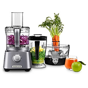 Cuisinart CFP-800 Kitchen Central 3-in-1 Food Processor, Gun Metal
