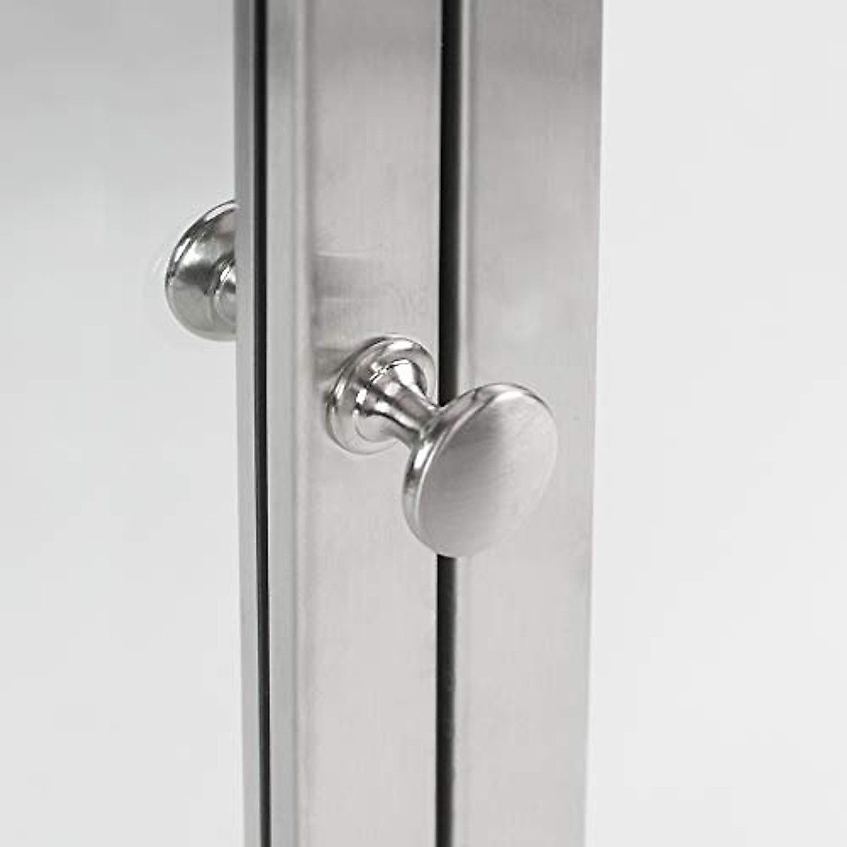 Head West Brushed Nickel Stainless Steel Recessed Medicine Cabinet Mirror - 16 x 26