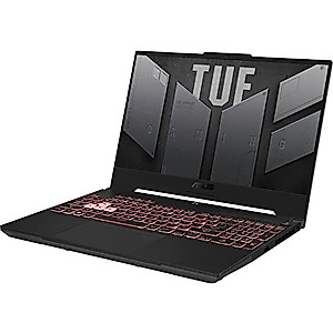 ASUS 2023 TUF A15 15.6" 144Hz FHD Gaming Laptop, AMD Ryzen 7 6800H, 32GB DDR5 RAM, 1TB PCIe SSD, RGB Backlit Keyboard, NVIDIA GeForce RTX 3050Ti, 720p HD Camera, Win 11 Pro, Gray, 32GB USB Card
