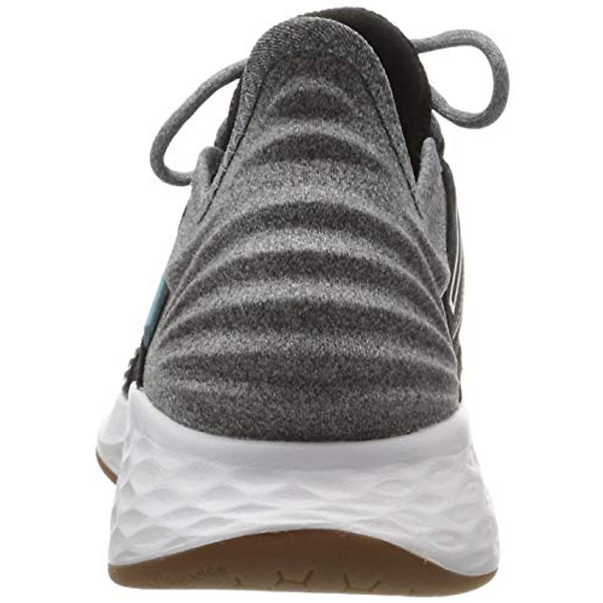 New Balance Women's Fresh Foam Roav V1 Sneaker, Black/Light Aluminum, 8