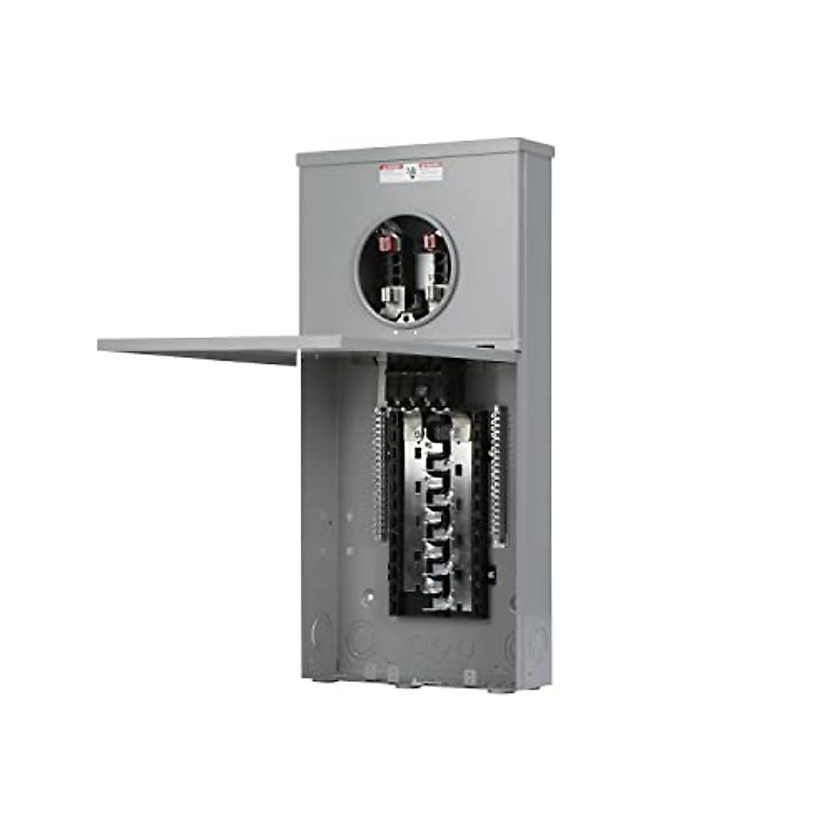 Siemens MC2040B1200S 200 Amp 20 Space 40 Circuit Overhead Surface Mount Meter Load Center Combination with Ring Type Cover