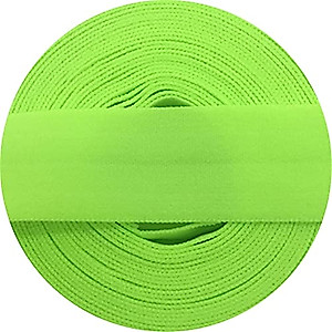 30 Yards 0.8 Inch Black Lace Trim Lace Ribbon Elastic Band Cotton Long Lace Trim by The Yard Wide Fold Over Spandex Elastic Ribbon for Sewing Lace Trim Waist Band Garment Accessory