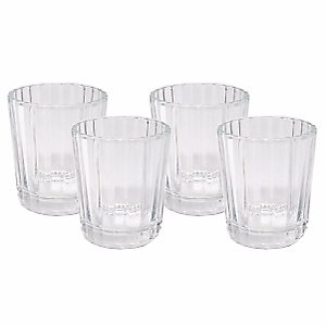 The Curated Pantry Vaso Veladora Mezcal Glasses from Mexico (Pack of 4)