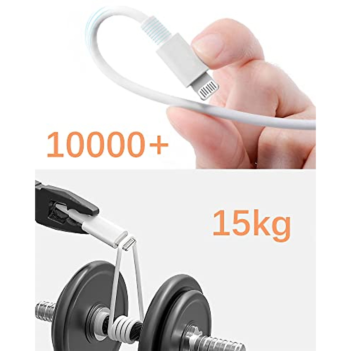 Apple MFi Certified iPhone Charger Cord 3ft Lightning Cable Fast Charging High Speed Data Sync USB Cable Compatible with iPhone 13/12/11 Pro Max/XS MAX/XR/XS/X/8/7/Plus/6S iPad AirPods