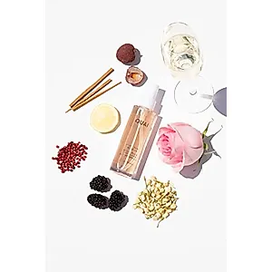 OUAI Rose Hair & Body Oil. A Luxurious, Multi-Purpose Oil to Hydrate Your Hair and Skin. It’s Fast-Absorbing and Scented with Rose and Bergamot. Free from Parabens, Sulfates and Phthalates (3 oz)