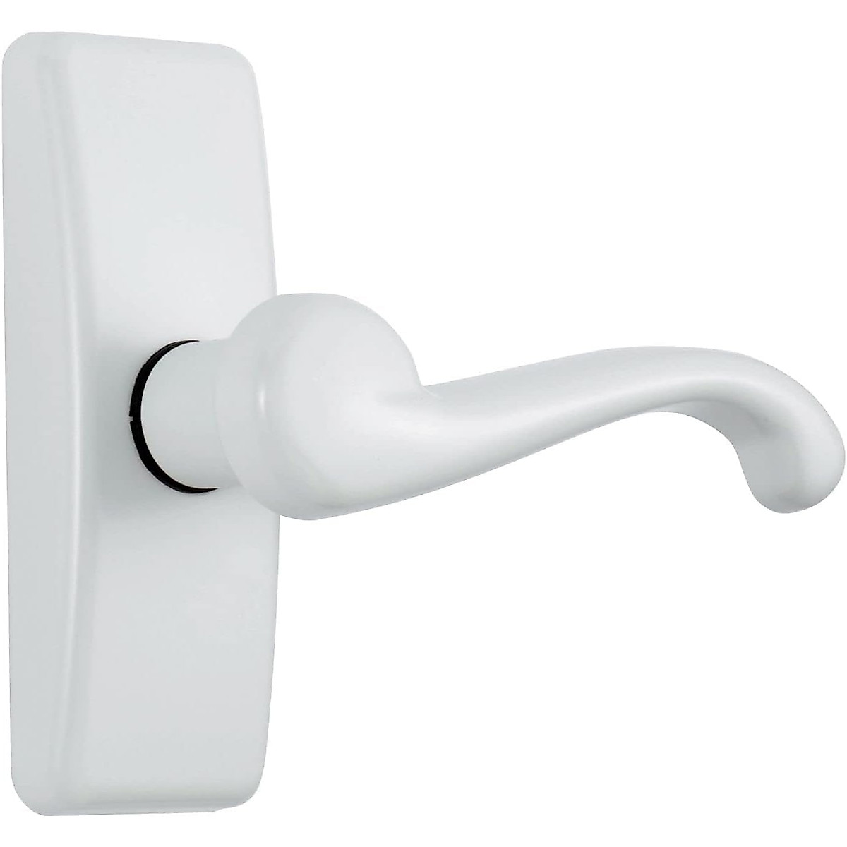 Ideal Security GL Lever Handle Set for Storm Doors and Screen Doors, Storm Door Handle Replacement, Screen Door Handle, White